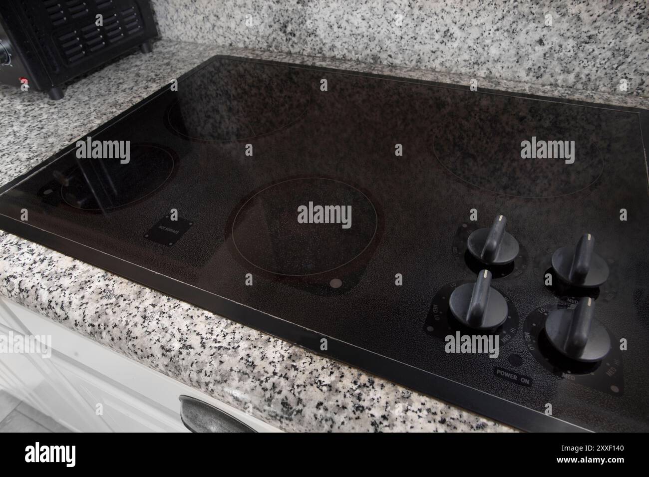 A view of an electric stove Stock Photo - Alamy
