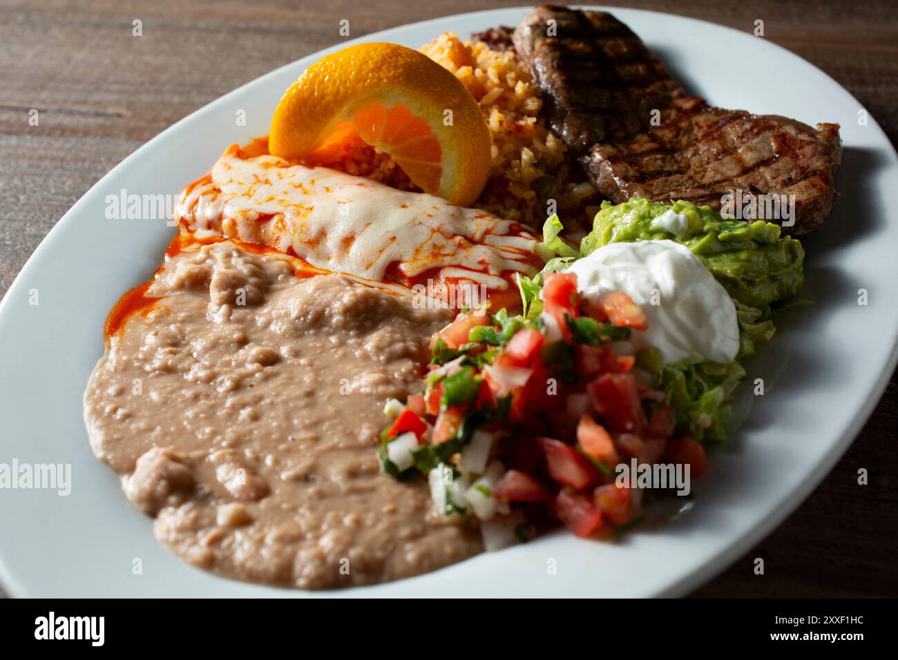 Enchilada de carne hi-res stock photography and images - Alamy