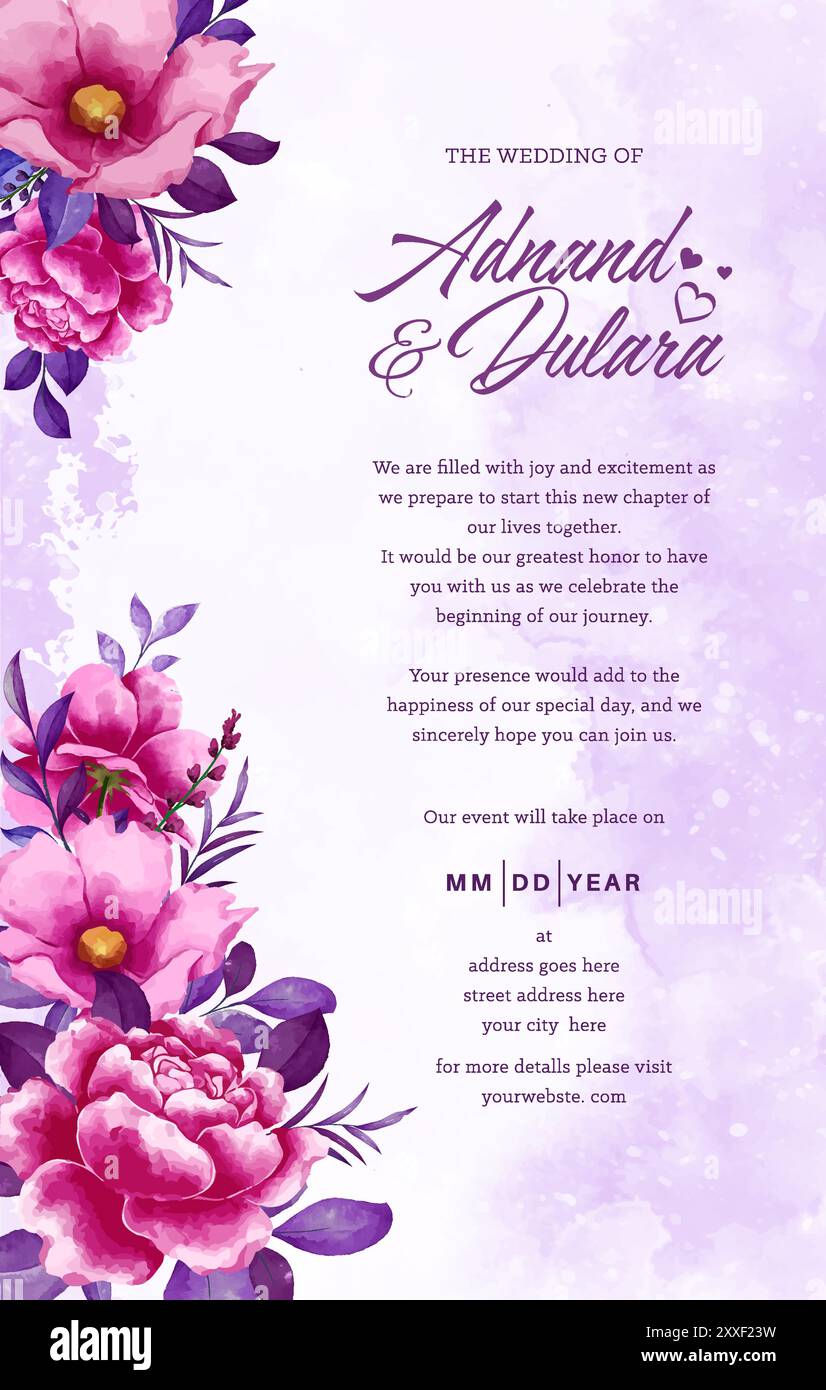 Invitation design elements Stock Vector Images - Alamy