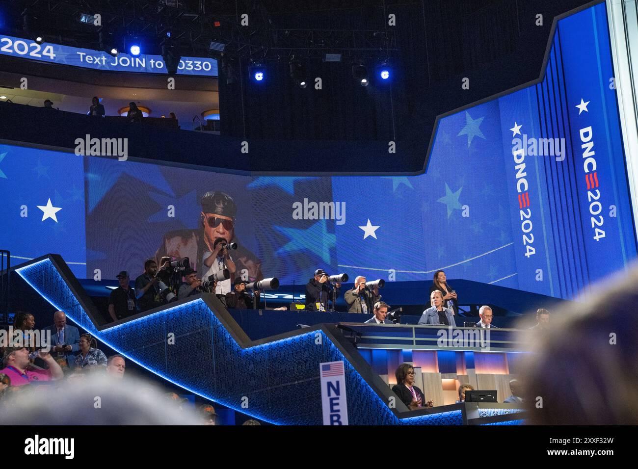 Chicago, Illinois USA - 08-21-2024: Democratic National Convention ...