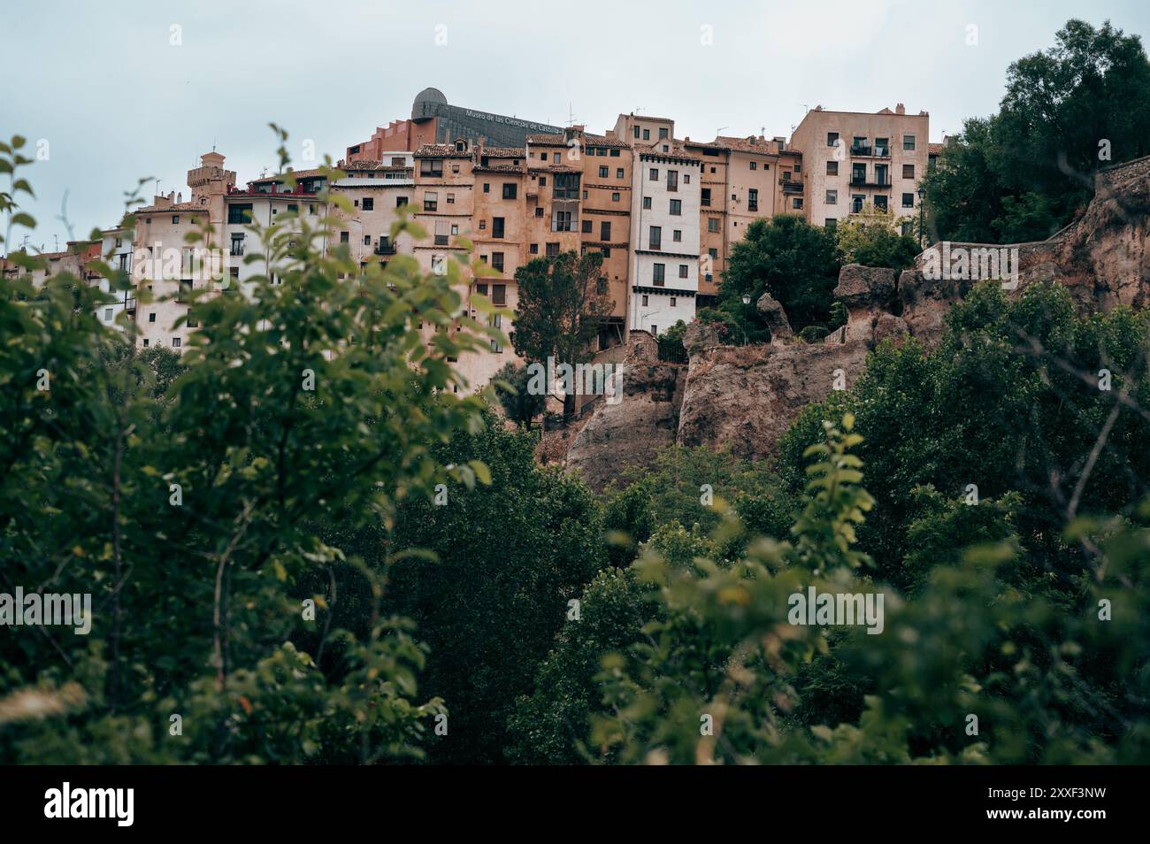 Historic urban center of Cuenca. Medieval history of Spain Stock Photo ...