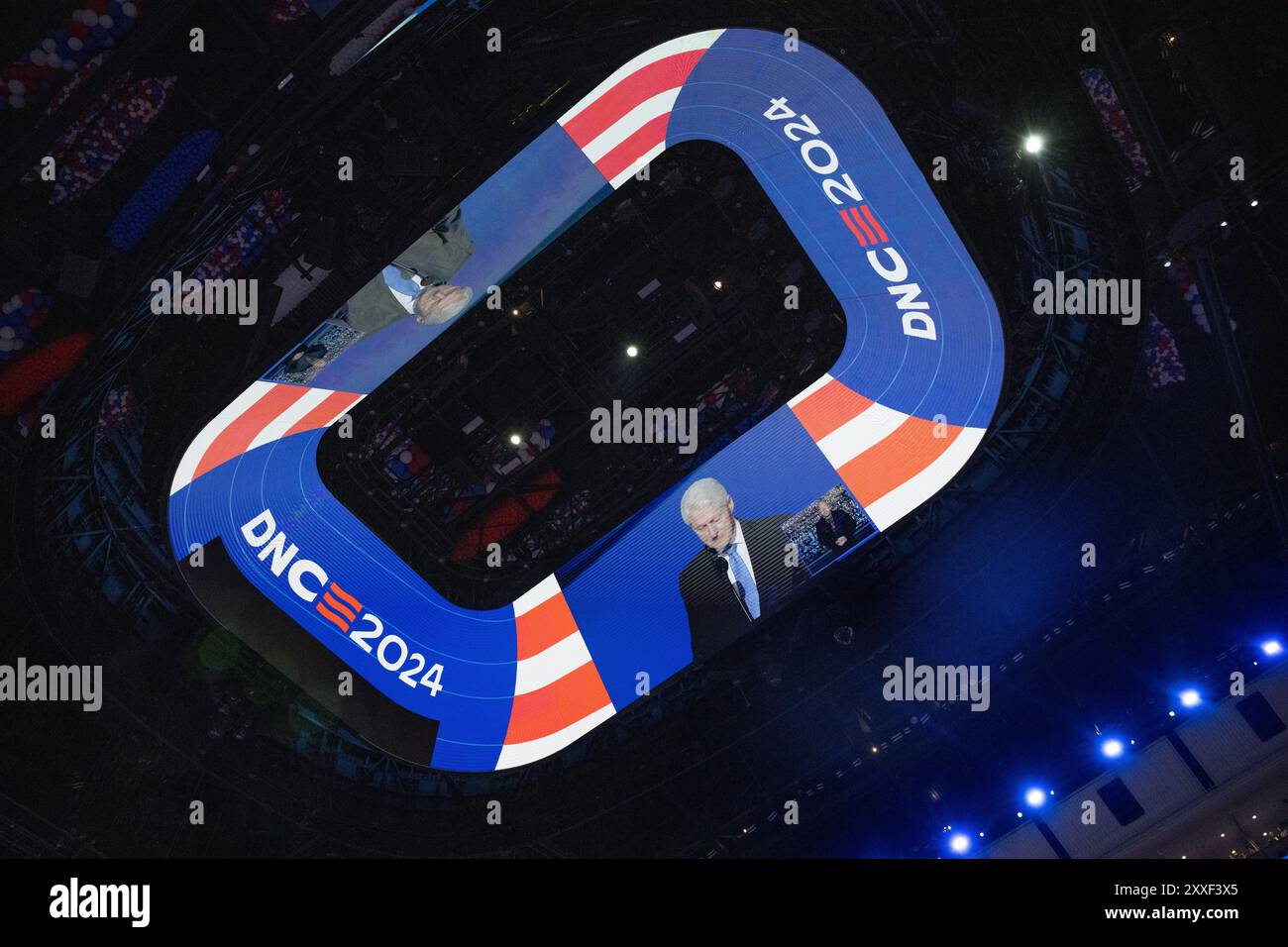 Chicago, Illinois USA - 08-21-2024: Democratic National Convention ...