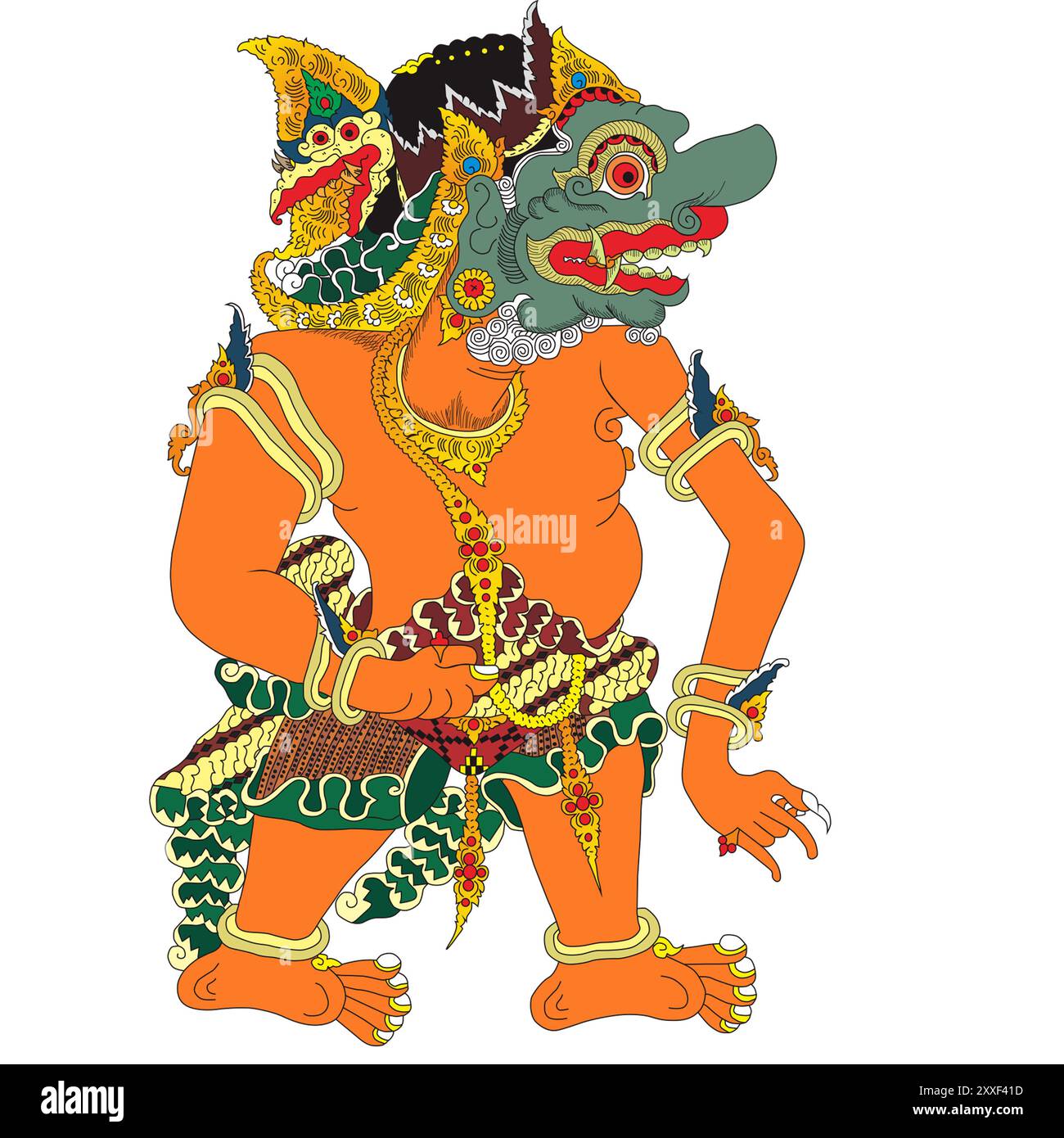 Ramayana wayang puppet hi-res stock photography and images - Alamy