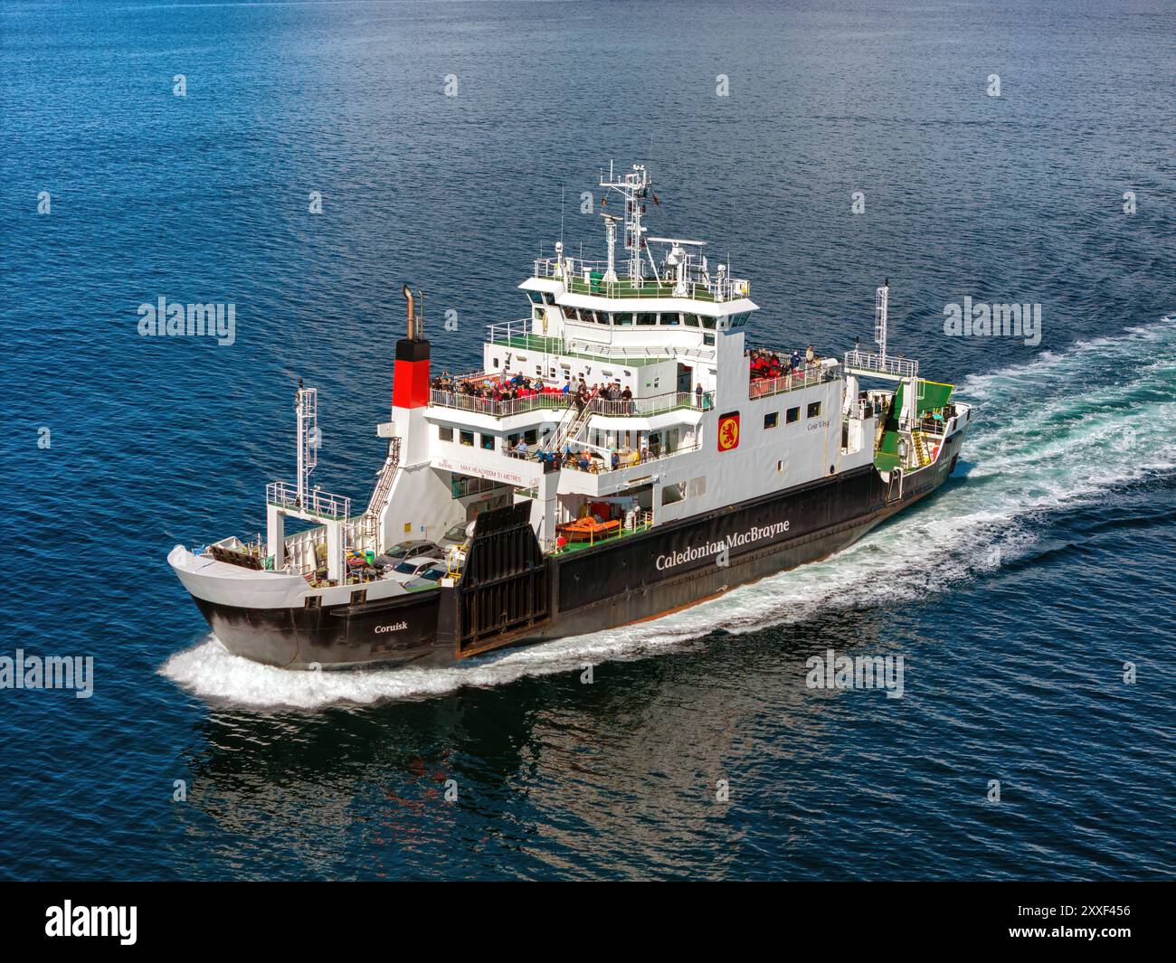 Coruisk is a ferry operated by Caledonian MacBrayne Stock Photo - Alamy
