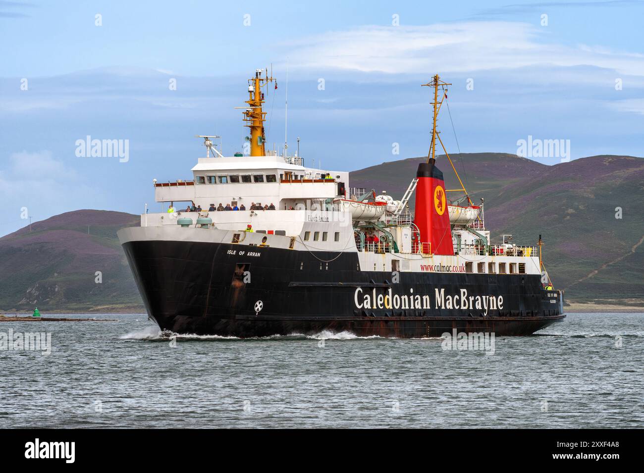 Isle of Arran is a ferry operated by Caledonian MacBrayne on the route ...