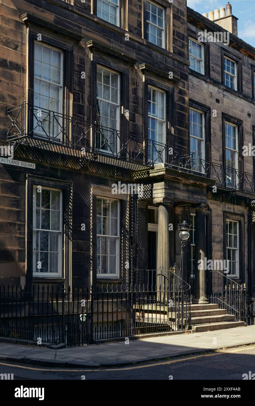 The late Georgian buildings of Rutland Square are part of Edinburgh's ...