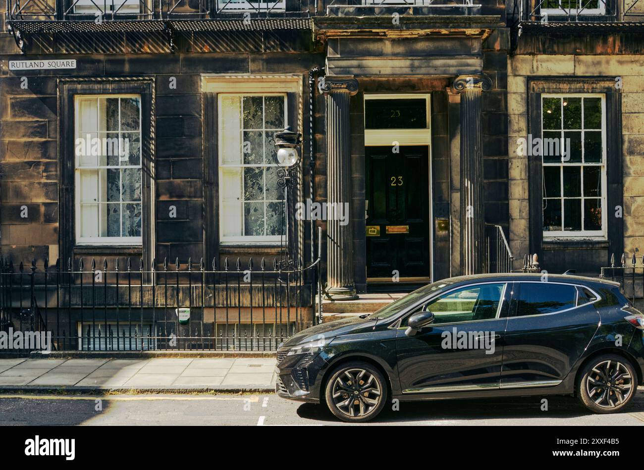 The late Georgian buildings of Rutland Square are part of Edinburgh's ...
