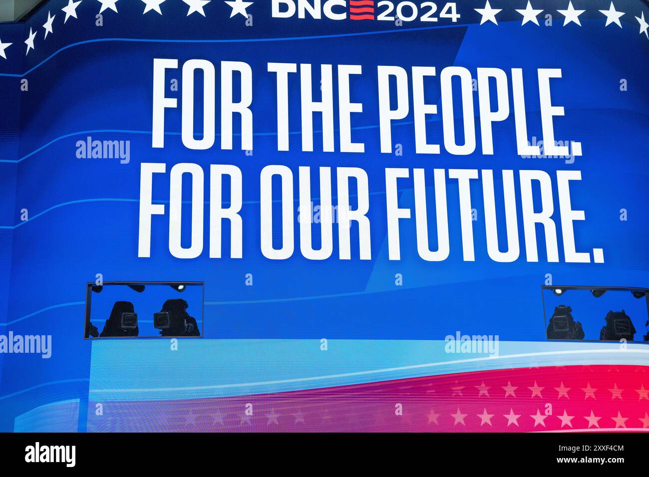 Chicago, Illinois USA - 08-21-2024: Democratic National Convention ...