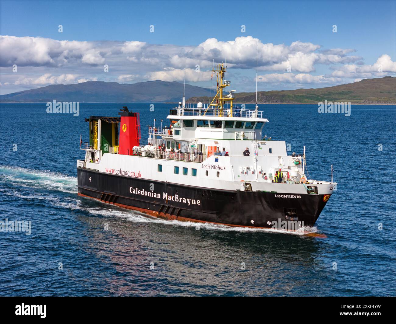 Lochnevis is a ferry operated by Caledonian MacBrayne on the lifeline ...