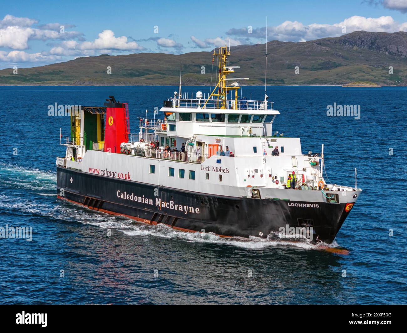 Lochnevis is a ferry operated by Caledonian MacBrayne on the lifeline ...