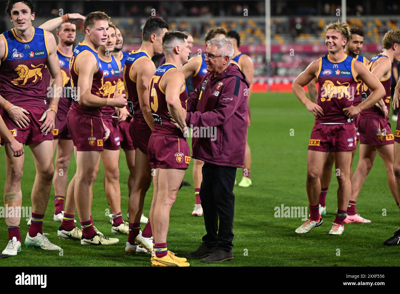 Brisbane, Australia. 24th Aug, 2024. Dayne Zorko of the Lions and Lions ...