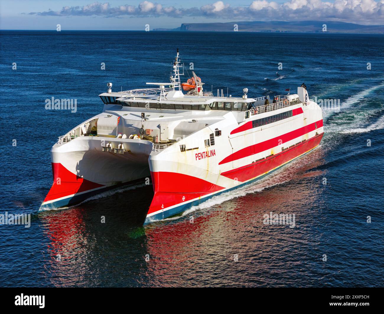 Pentalina is a catamaran ferry operated by Pentland Ferries, linking ...