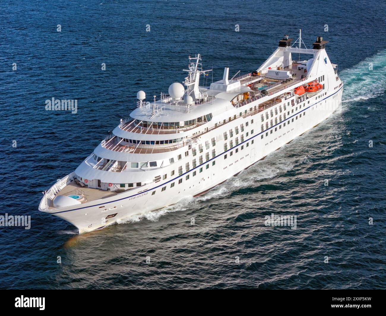 Star Legend is a cruise ship operated by Windstar Cruises Stock Photo ...