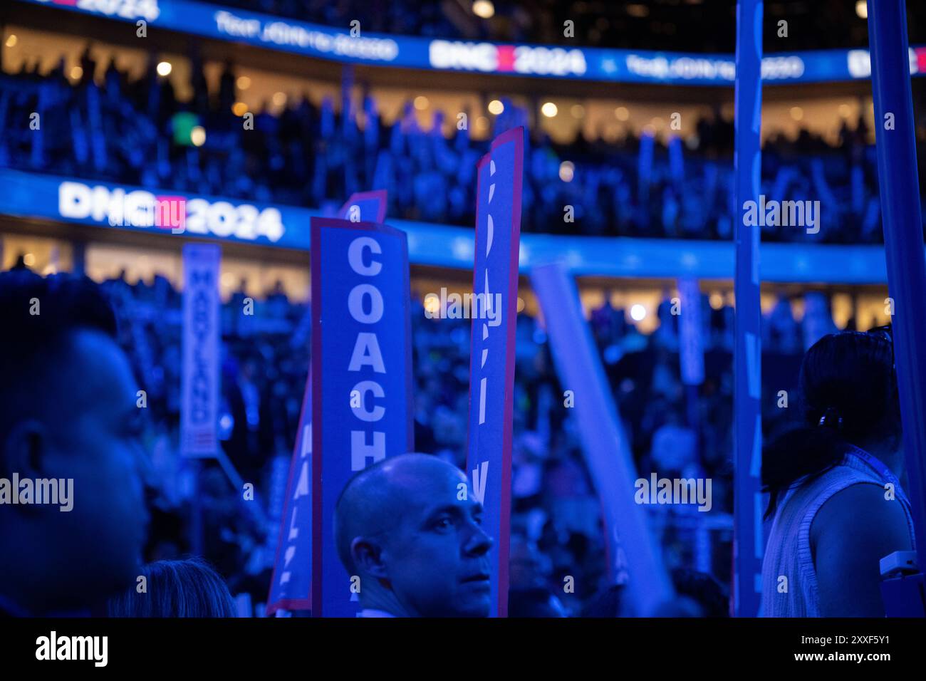 Chicago, Illinois USA - 08-21-2024: Democratic National Convention ...