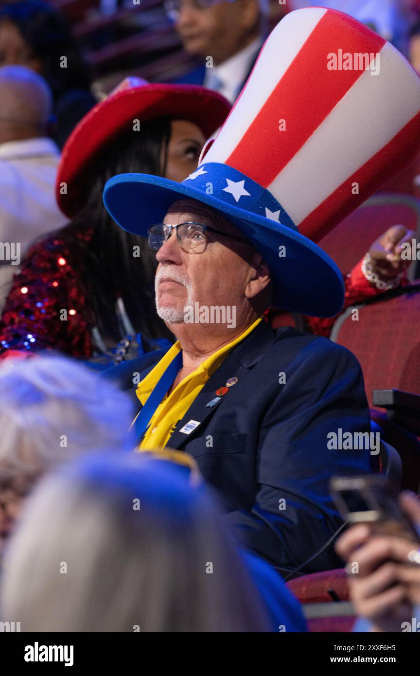 Chicago, Illinois USA - 08-21-2024: Democratic National Convention ...