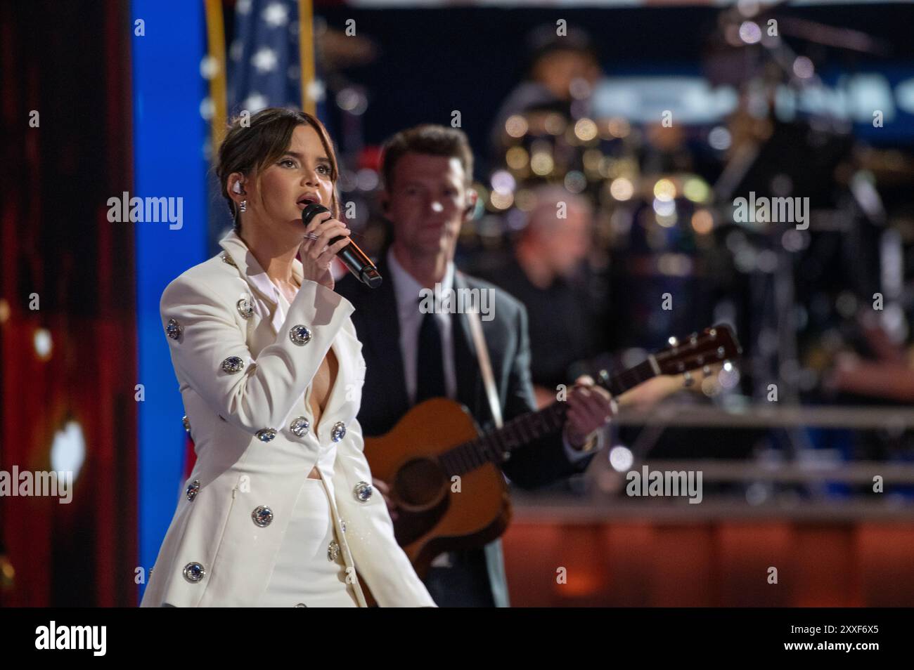 Chicago, Illinois USA - 08-21-2024: Democratic National Convention ...