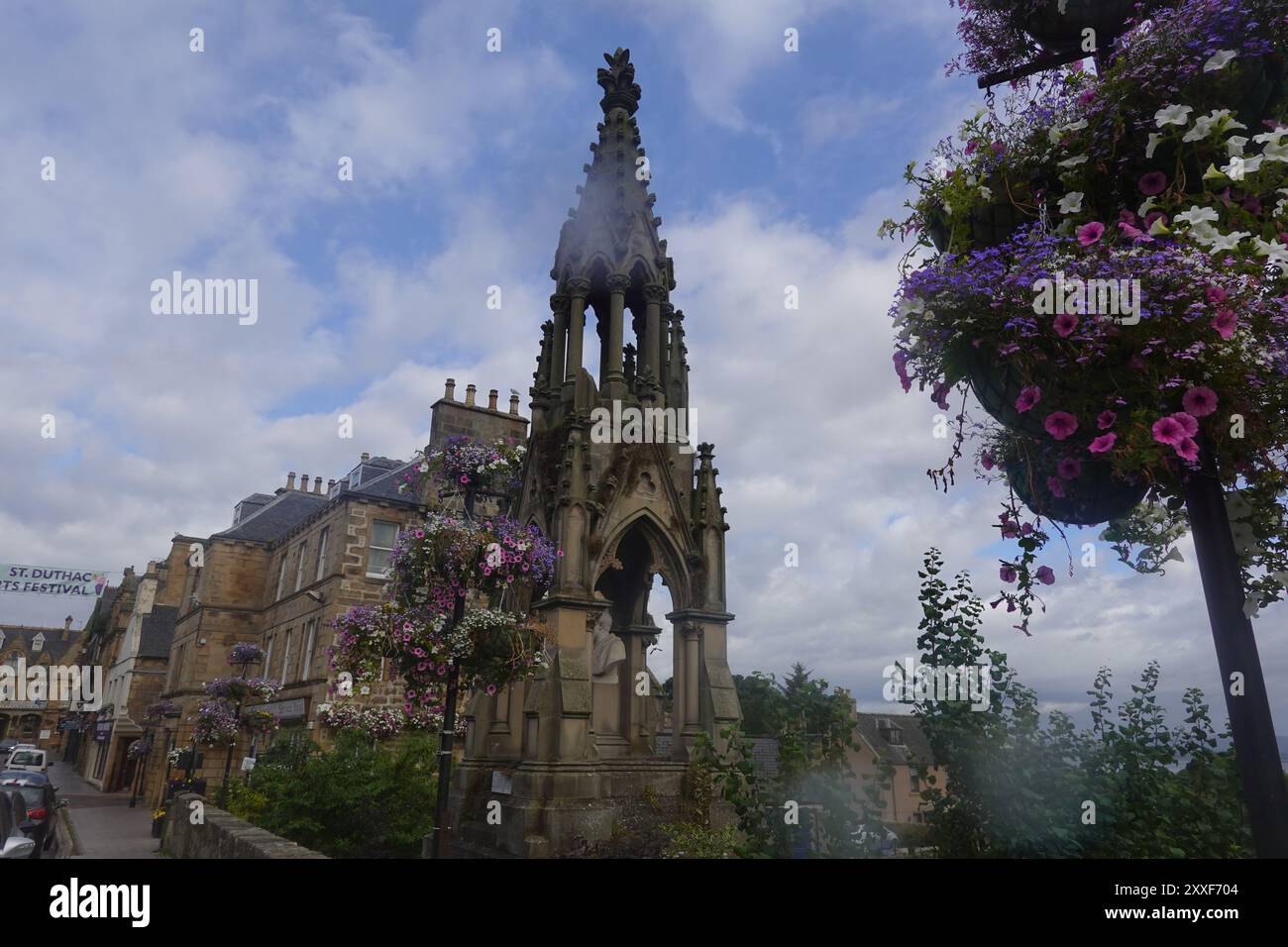 Murray Monument errected 1879, Tain, Scotttish Highlands, Scotland, UK ...