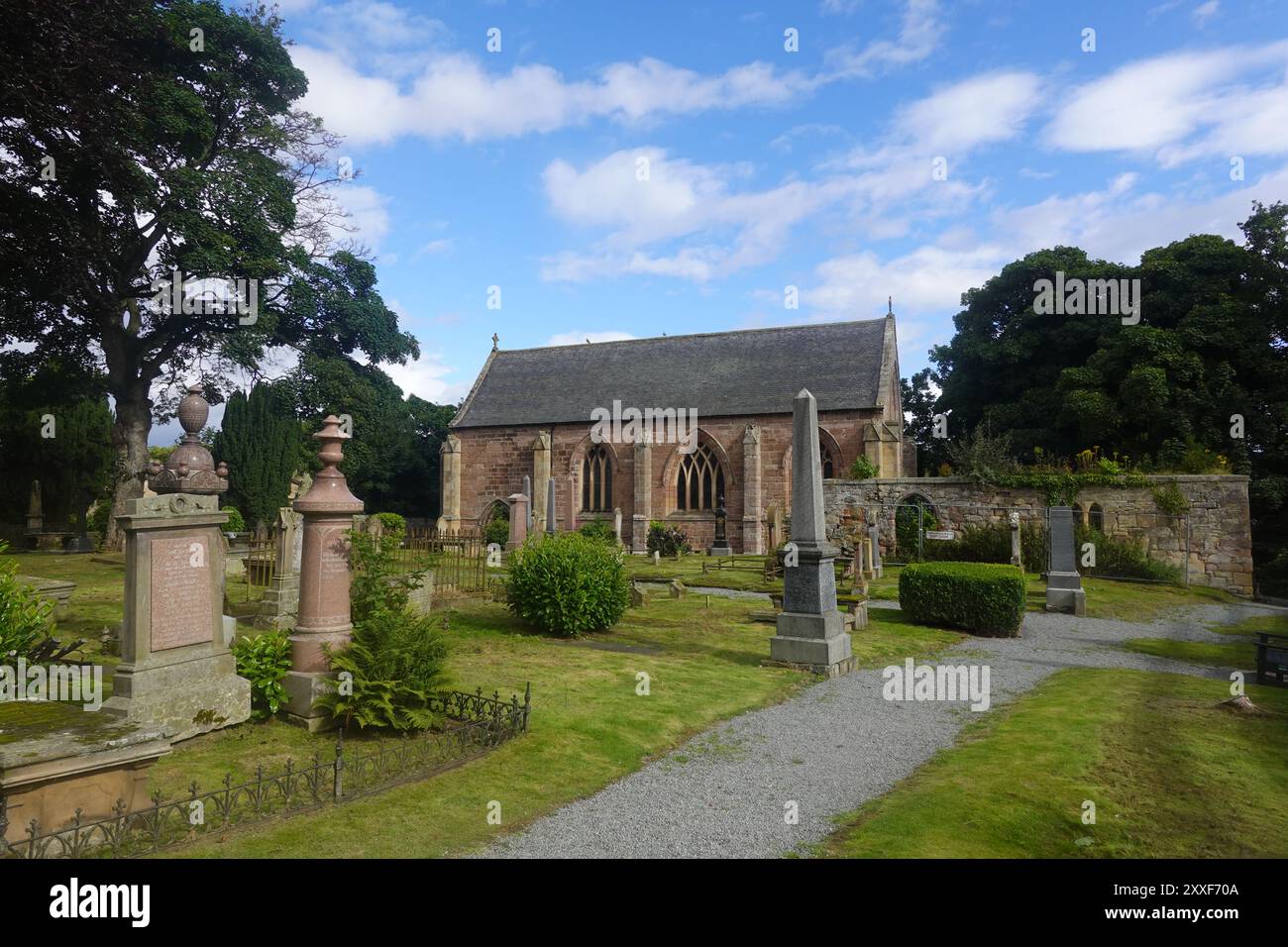 St Duthac's 14th century church Tain, Highlands, Scotland UK Stock ...