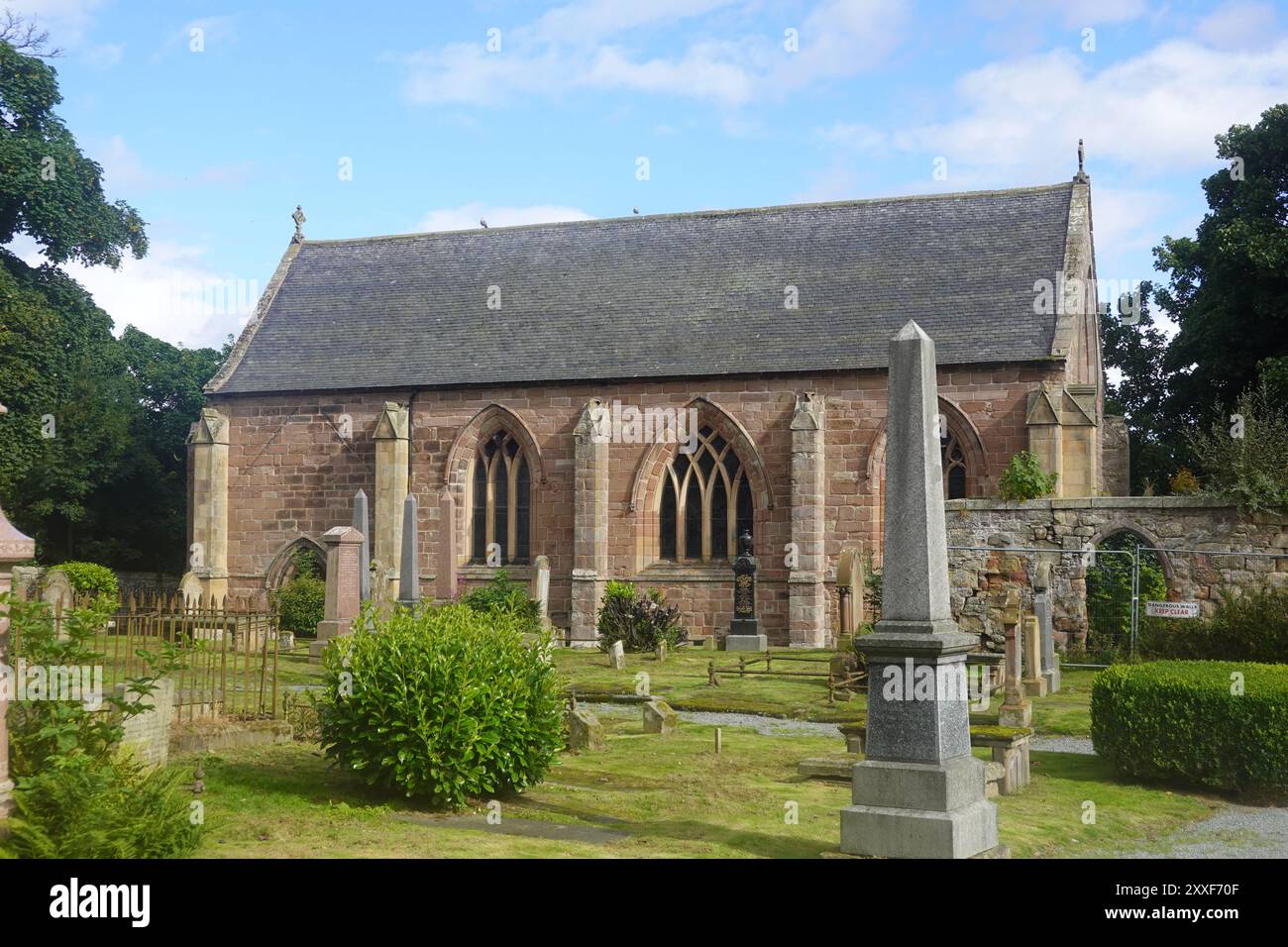 St Duthac's 14th century church Tain, Highlands, Scotland UK Stock ...