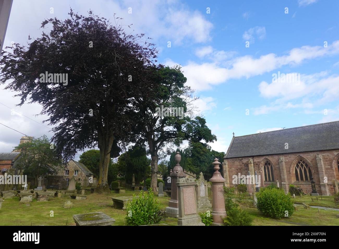 St Duthac's 14th century church Tain, Highlands, Scotland UK Stock ...