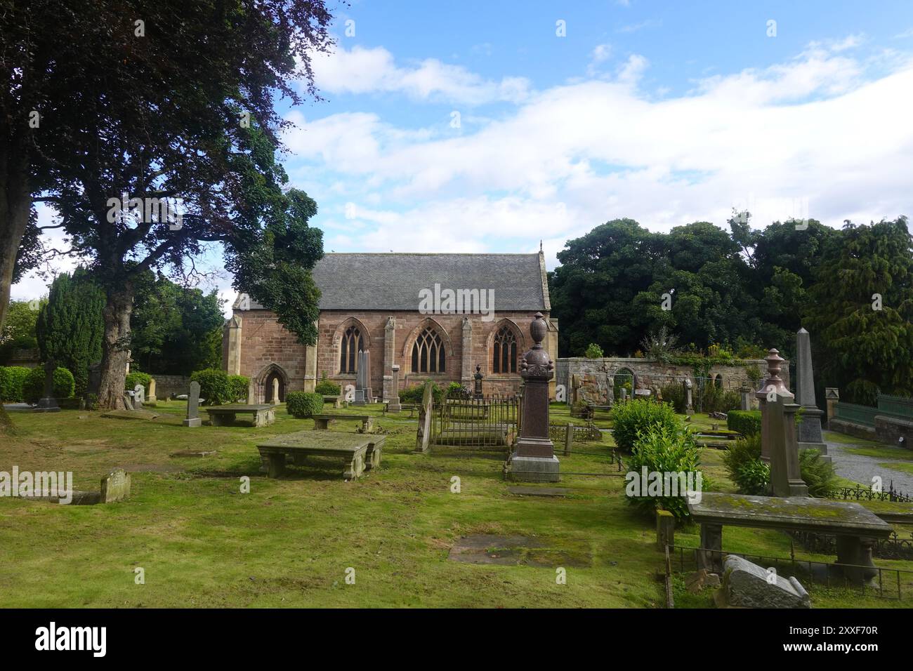St Duthac's 14th century church Tain, Highlands, Scotland UK Stock ...