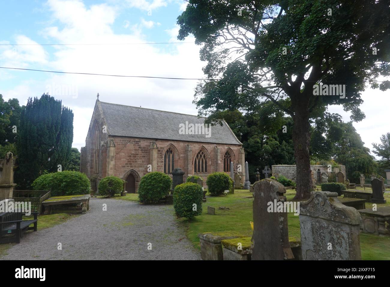 St Duthac's 14th century church Tain, Highlands, Scotland UK Stock ...