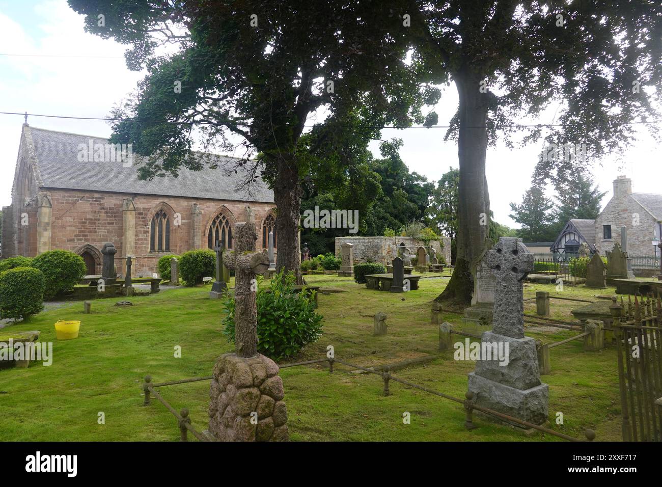 St Duthac's 14th century church Tain, Highlands, Scotland UK Stock ...