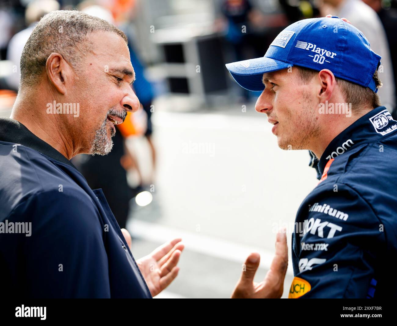 Zandvoort, Netherlands. 24 August, 2024. ZANDVOORT - Ruud Gullit and ...
