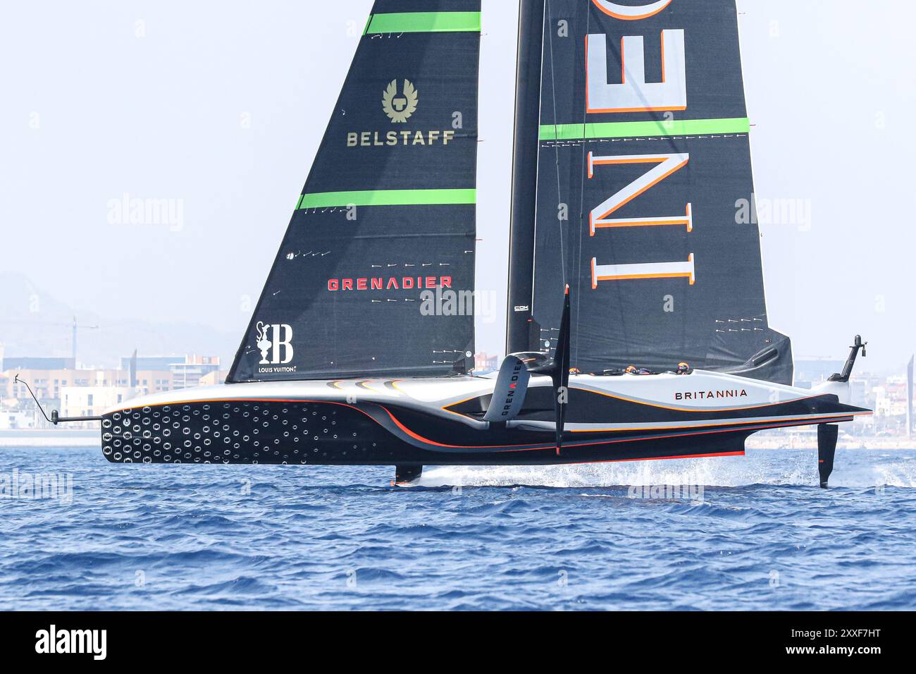 America's cup 2024 Barcelona- Preliminary Regatta - Ineos Britania (UK ...