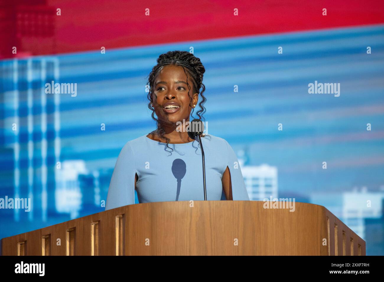 Chicago, Illinois USA - 08-21-2024: Democratic National Convention ...