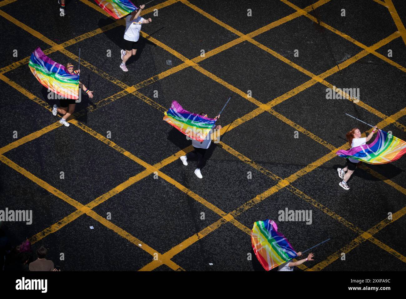 Manchester pride parade 2024 hi-res stock photography and images - Alamy