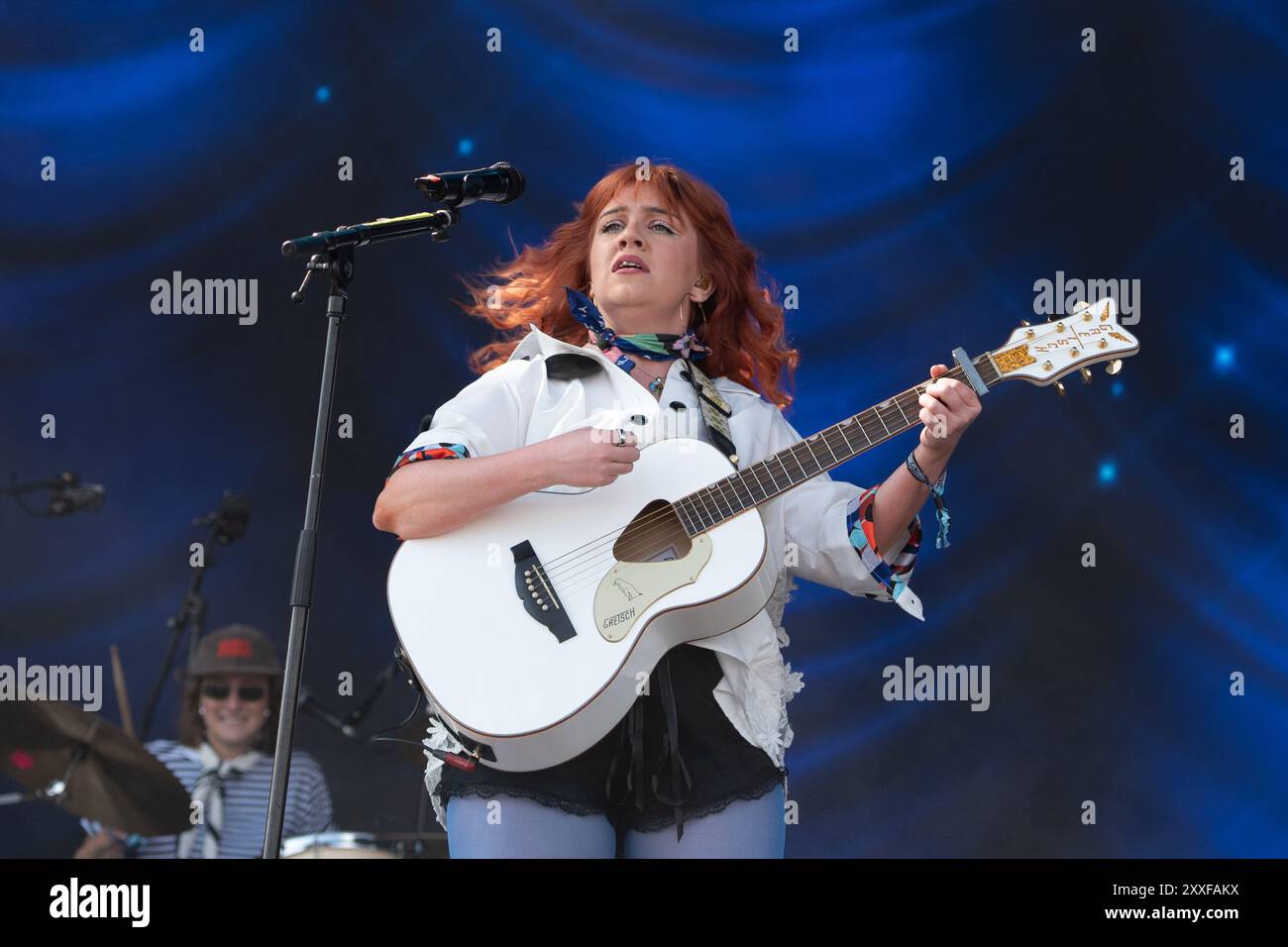 Southsea, Hampshire, UK, CMAT on the common stage at Victorious ...