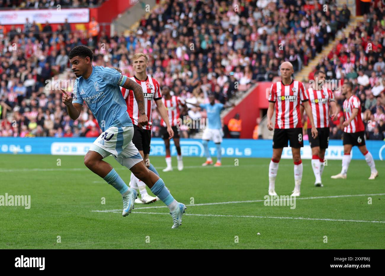 Nottingham Forest's Morgan Gibbs-White celebrates scoring their side's ...