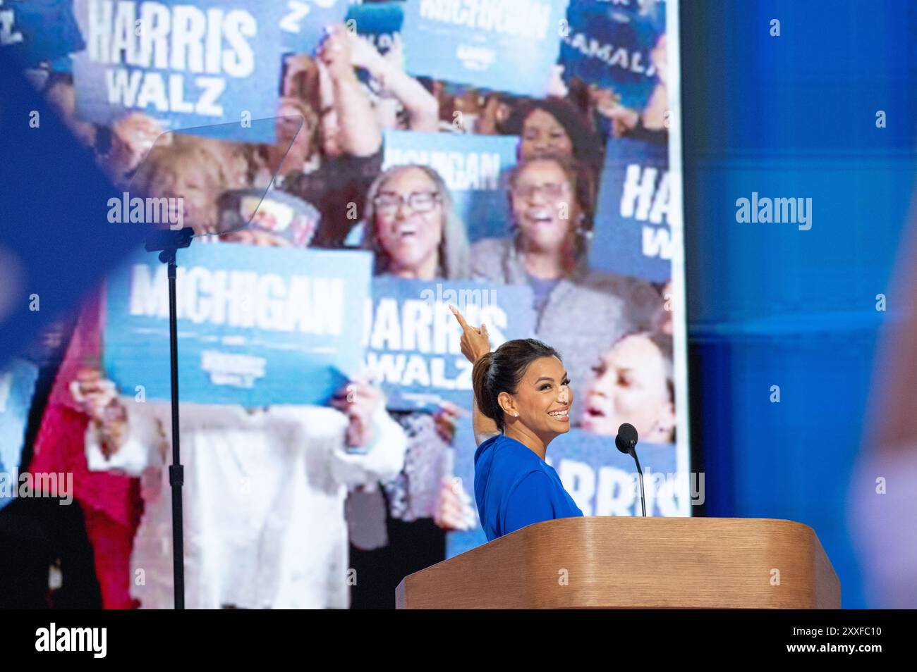 Chicago, Illinois USA - 08-22-2024: Democratic National Convention ...