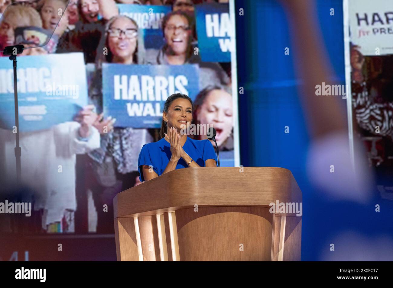 Chicago, Illinois USA - 08-22-2024: Democratic National Convention ...