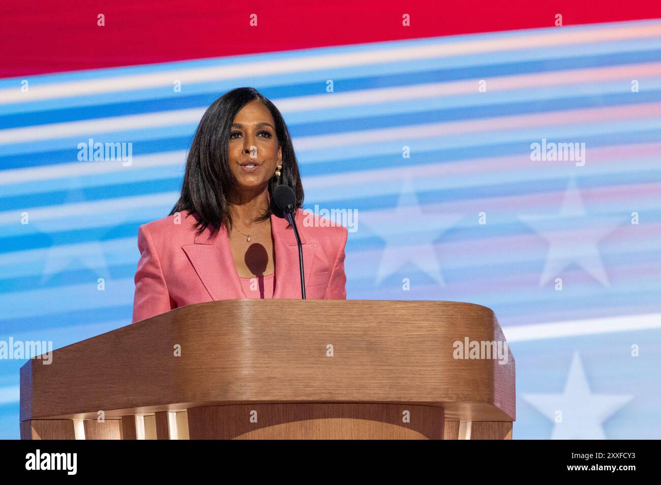 Chicago, Illinois USA - 08-22-2024: Democratic National Convention ...