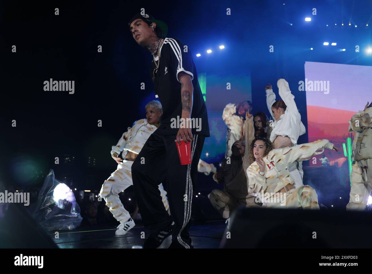 August 23, 2024, Mexico City, Ciudad de Mexico, Mexico: Mexican singer ...
