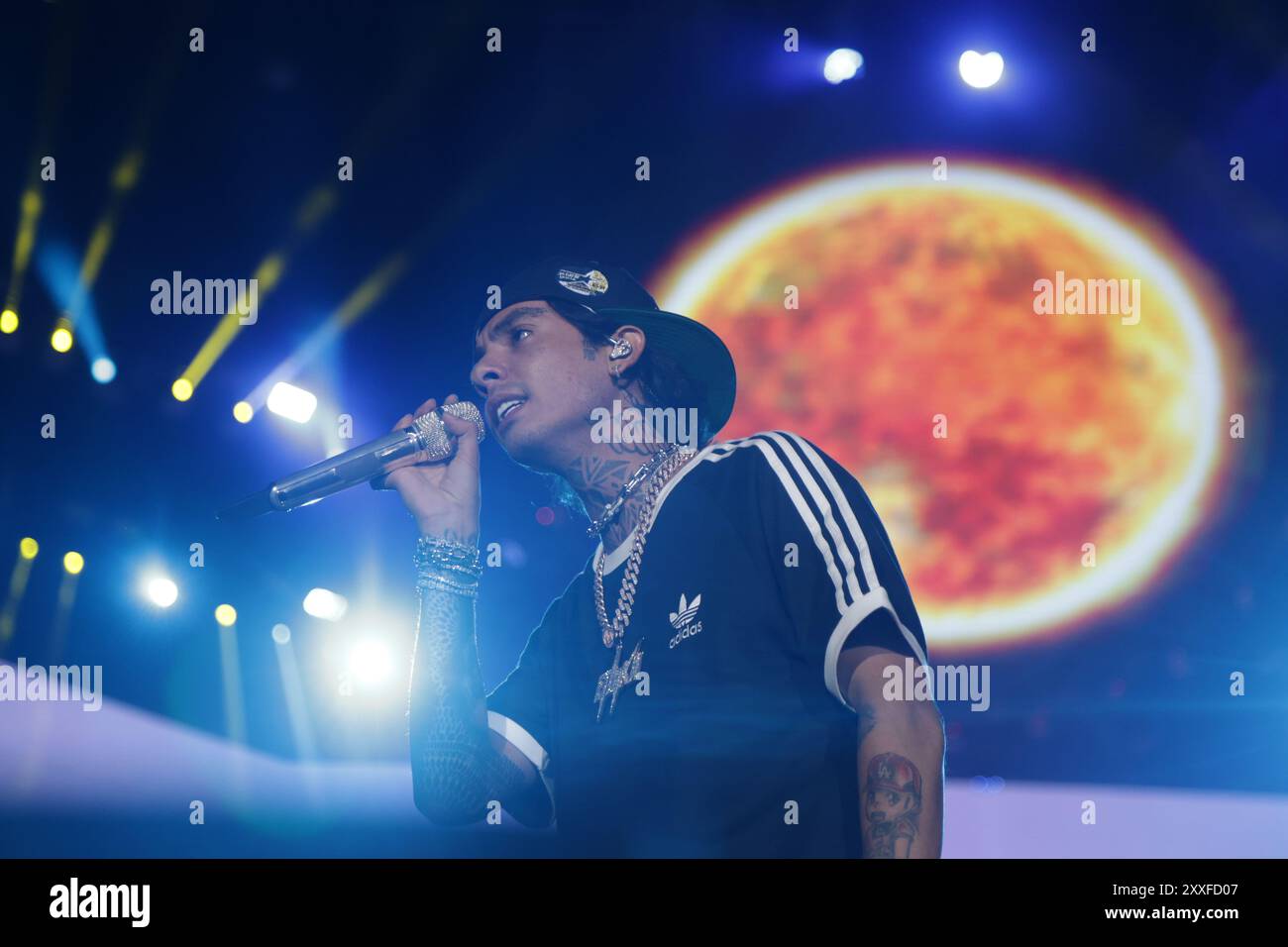 August 23, 2024, Mexico City, Ciudad de Mexico, Mexico: Mexican singer ...