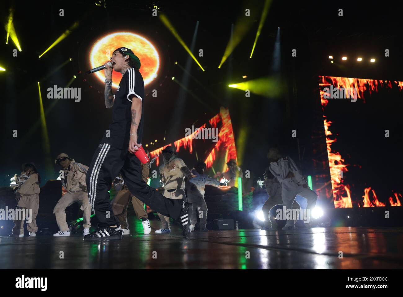 August 23, 2024, Mexico City, Ciudad de Mexico, Mexico: Mexican singer ...