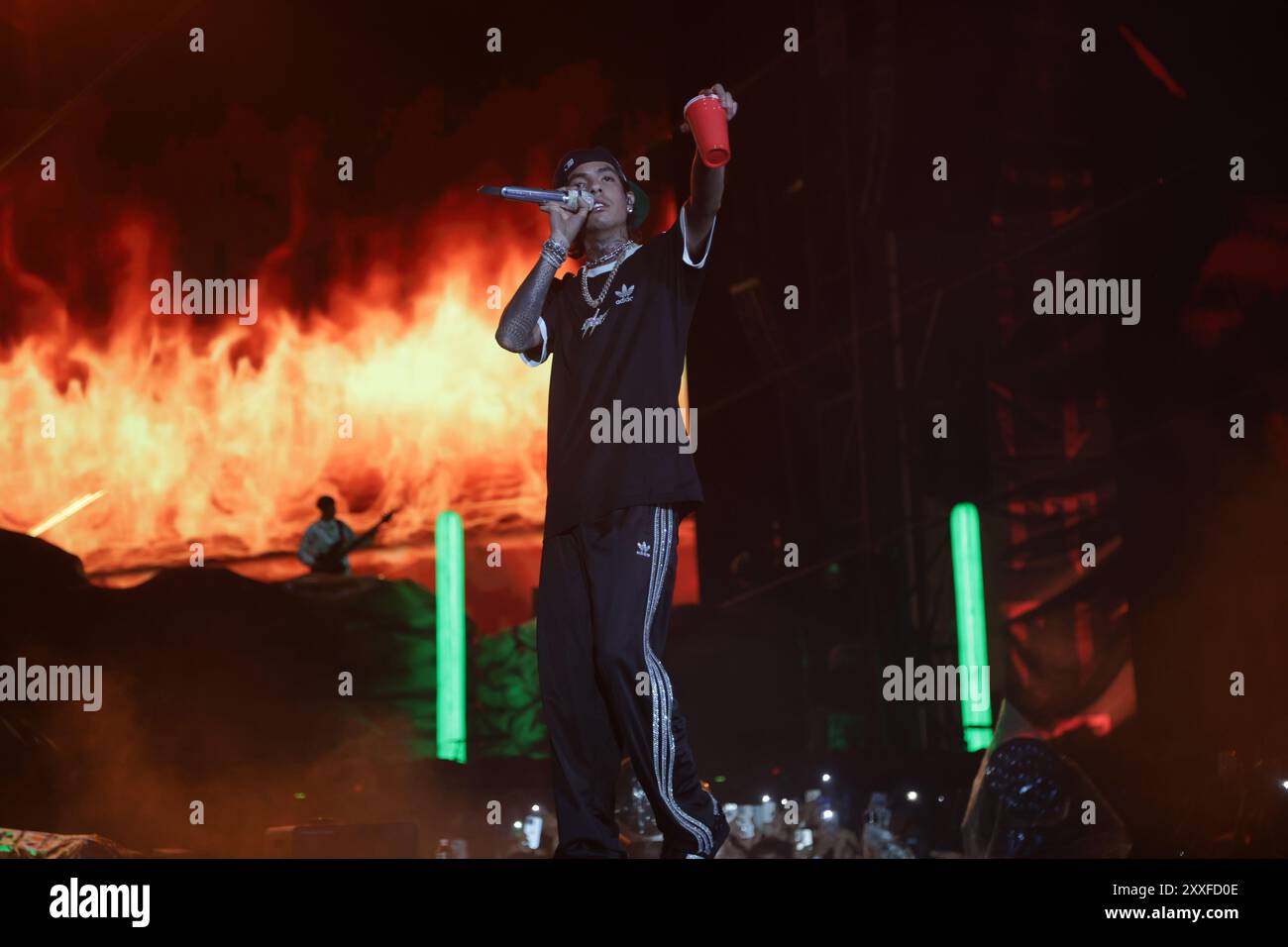 August 23, 2024, Mexico City, Ciudad de Mexico, Mexico: Mexican singer ...