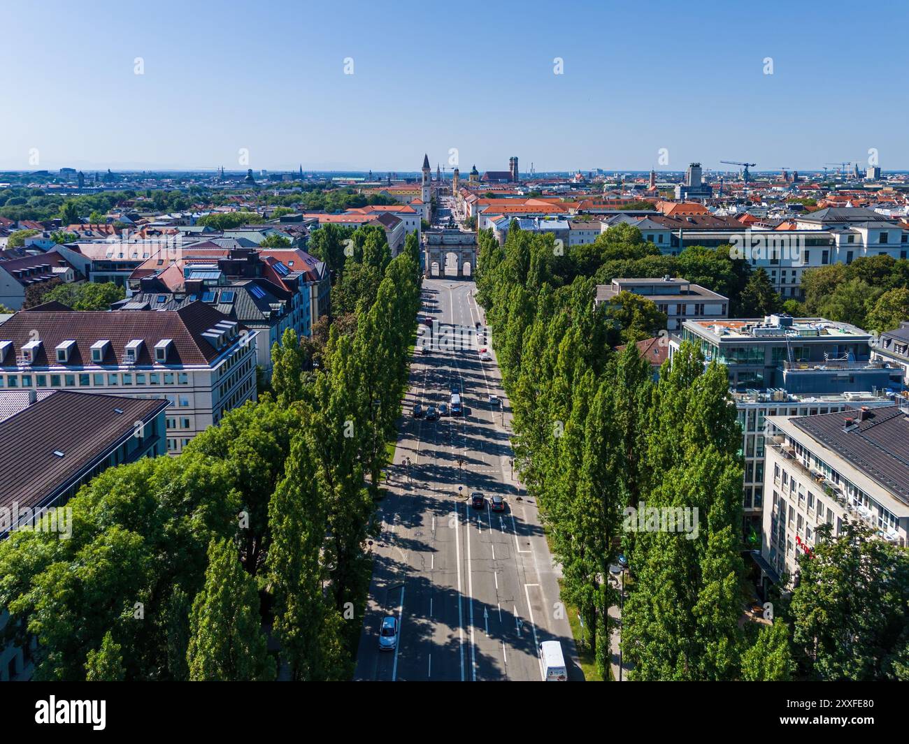 Victory gate at munich hi-res stock photography and images - Alamy