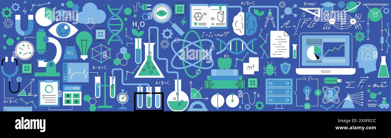 Atom line solid icon Stock Vector Images - Alamy