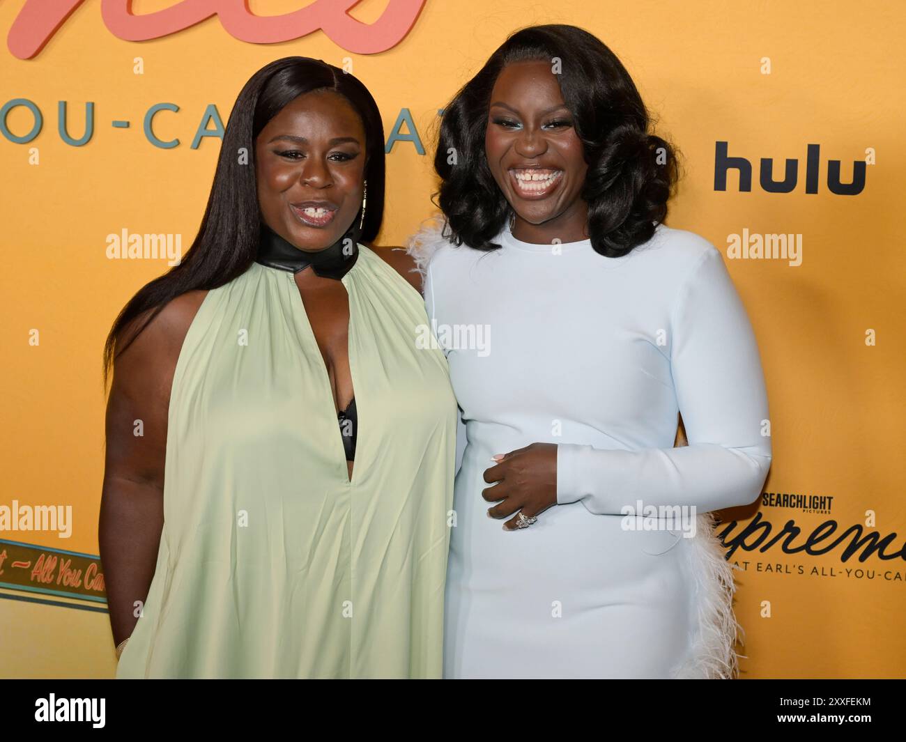 Culver City, California, USA. 23rd Aug, 2024. Uzo Aduba and Abigail Achiri. Los Angeles premiere ...