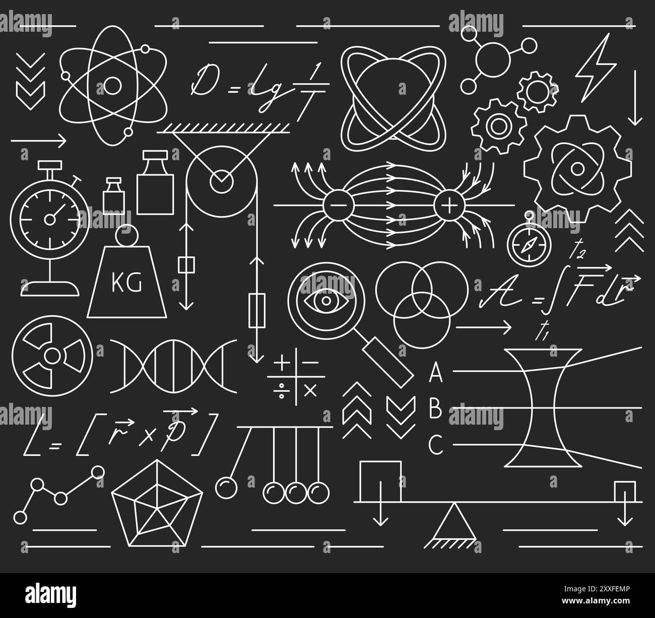 Magnetism physics hi-res stock photography and images - Alamy