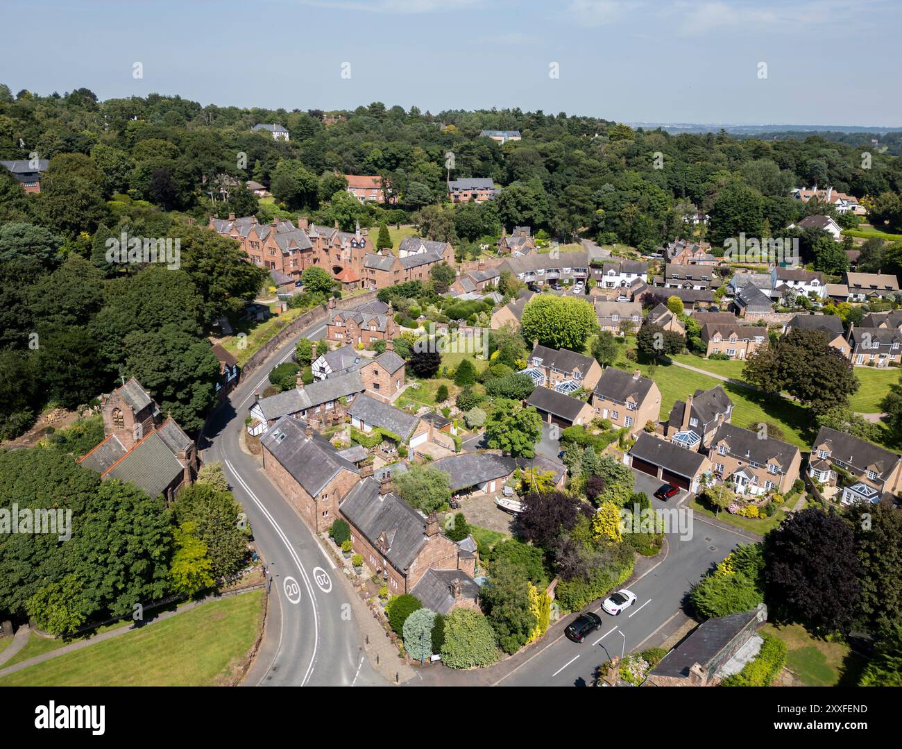 Wirral peninsula aerial hi-res stock photography and images - Alamy