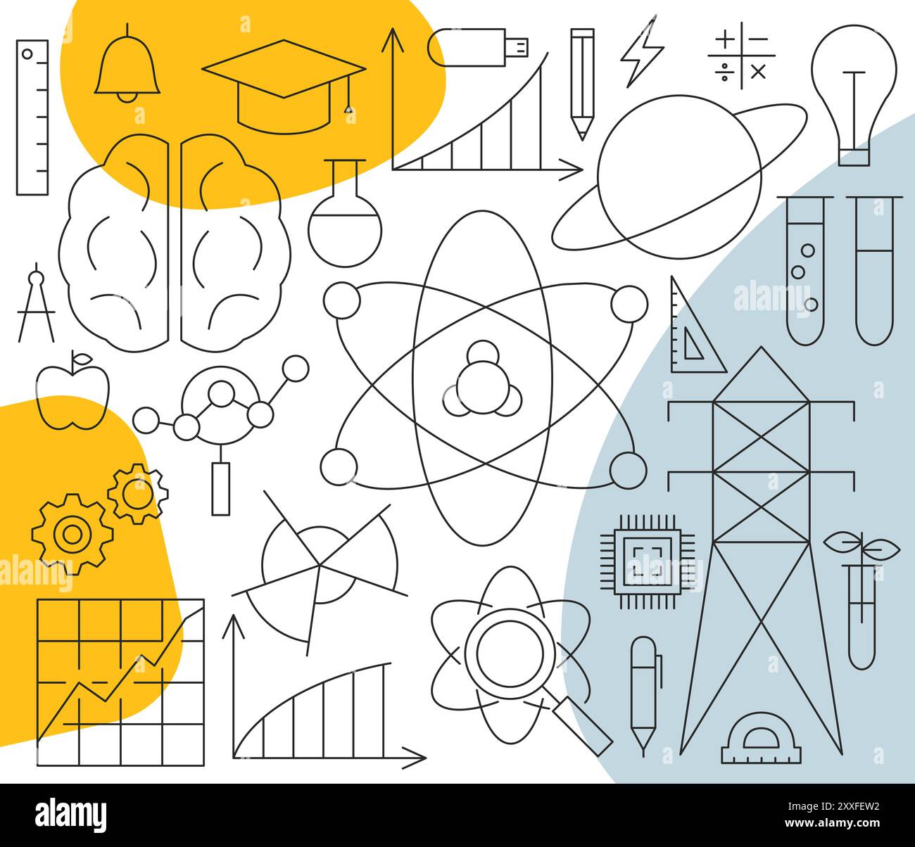 Science technology concept mathematics physics hi-res stock photography ...