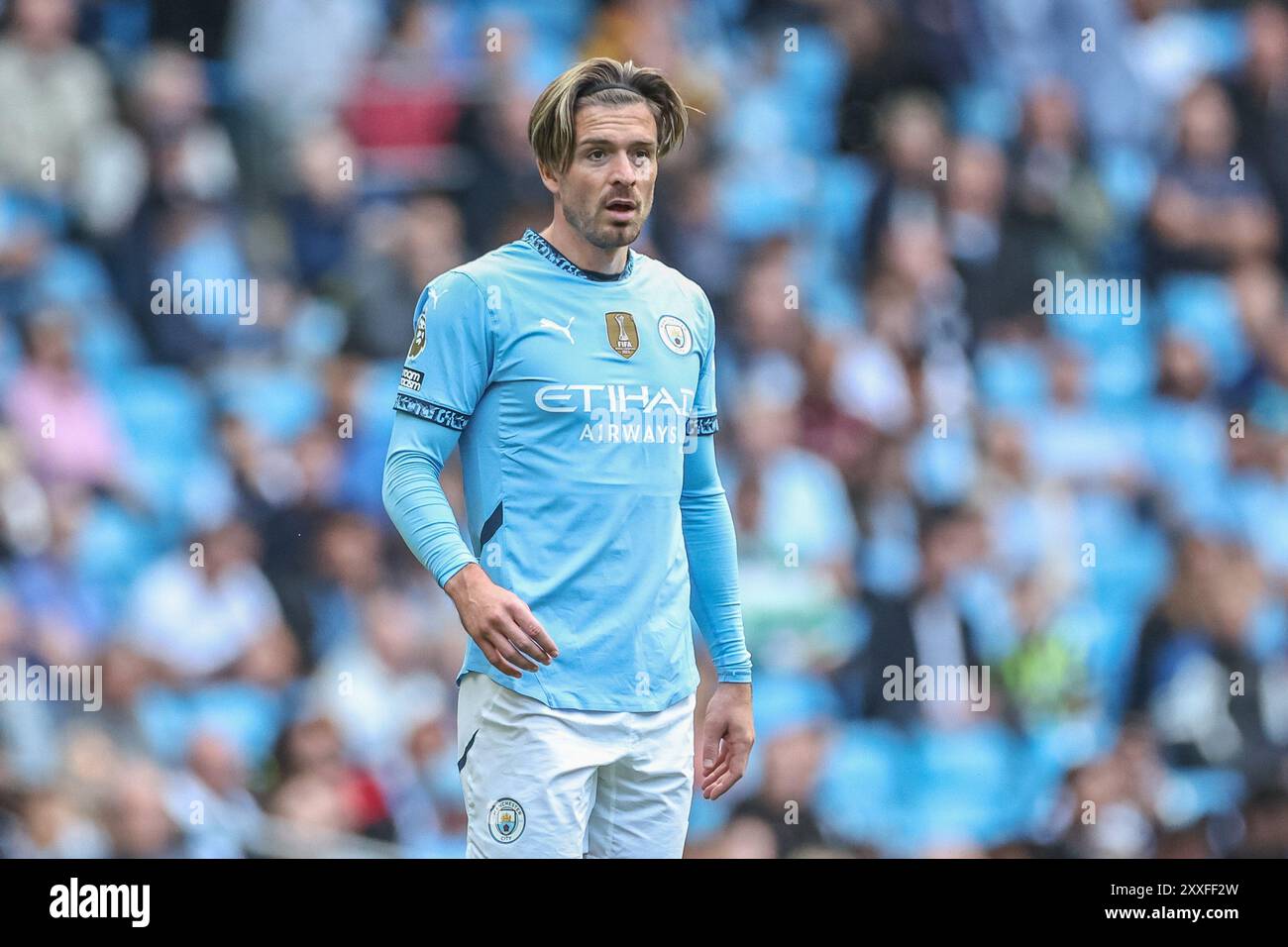 Jack Grealish of Manchester City during the Premier League match ...