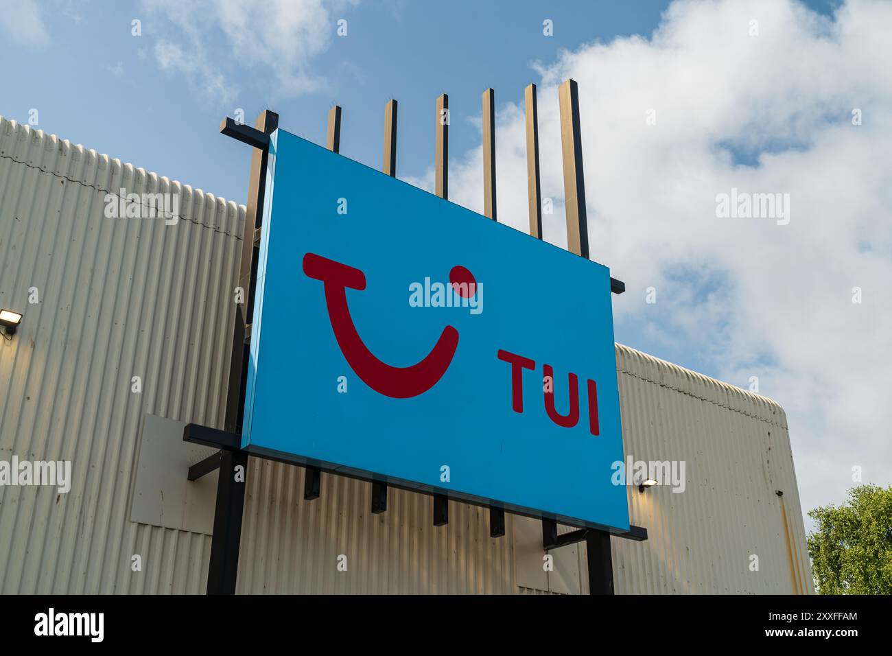 Wolverhampton, UK - August 23rd 2024: External signage of Outdoor ...