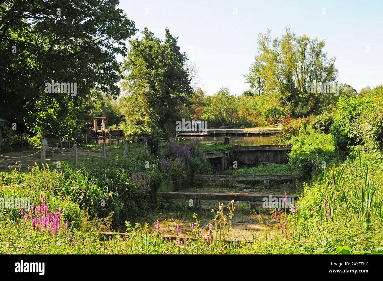 Dry dock at Flatford Stock Photo - Alamy
