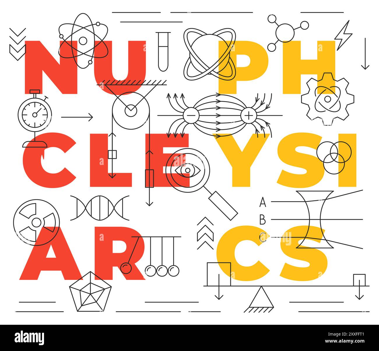 Physics equation blackboard Cut Out Stock Images & Pictures - Alamy